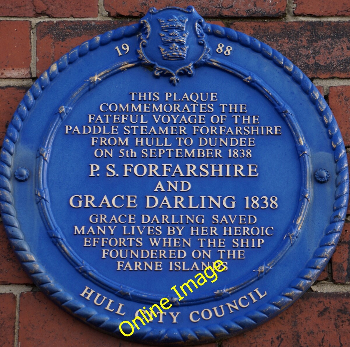 Photo 6x4 PS Forfarshire and Grace Darling Kingston upon Hull A Blue ...