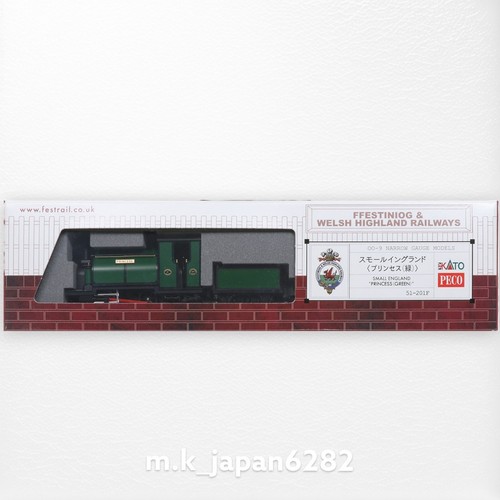KATO/PECO OO-9 Small England Princess Green 51-201F Train Model Steam ...