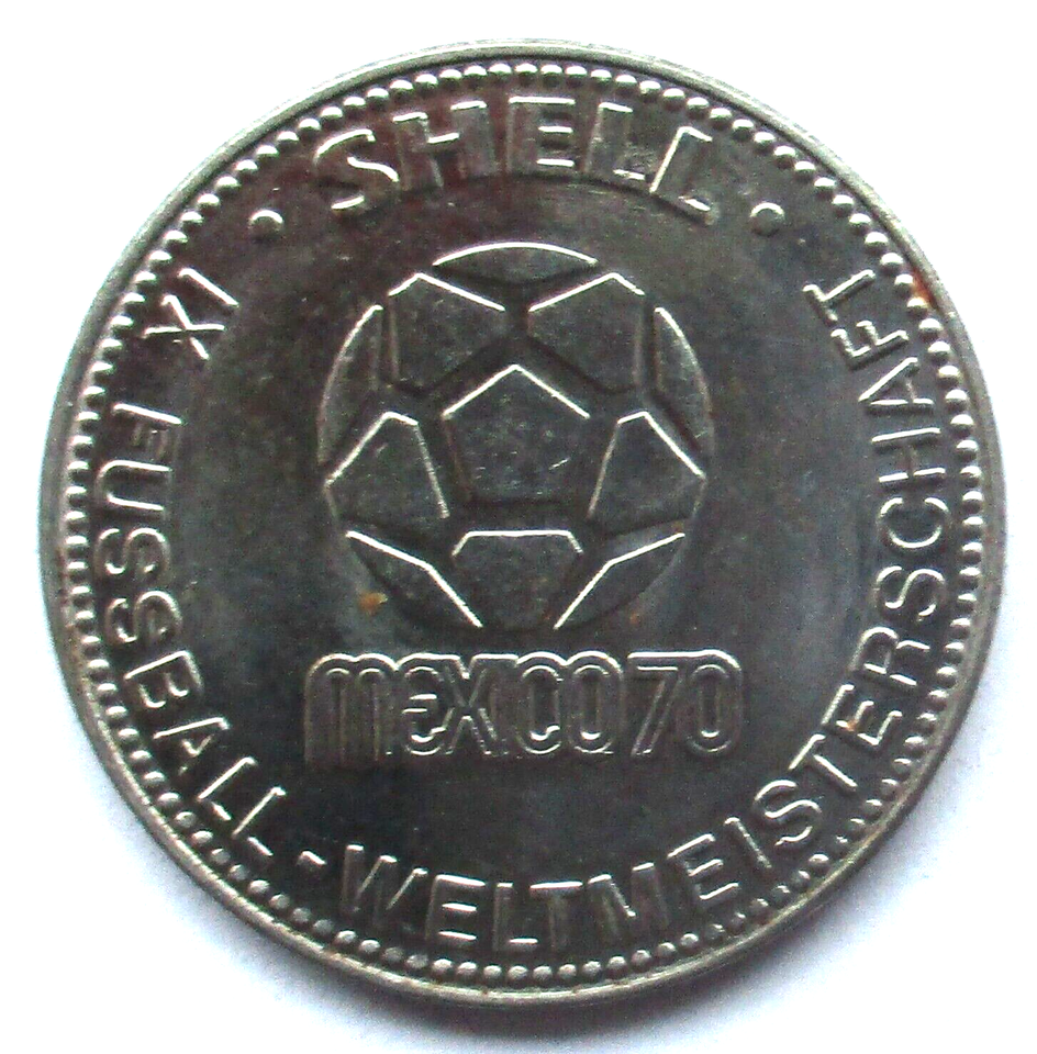 Shell Football CM Mexico 70 Jeton - Shell's Franz Beckenbauer | eBay