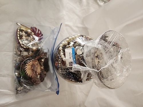 7 lbs W/vase of wearable, fixable, eBay, Salvation Army, Thrift Store ...