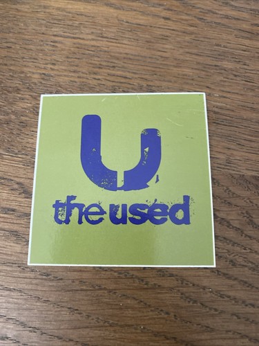 The Used 2002 Self Titled Promotional Sticker Flawless New Old Stock | eBay