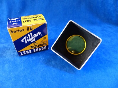 Vintage Tiffen series 6 square lens shade, Kodak adapter ring, and ...