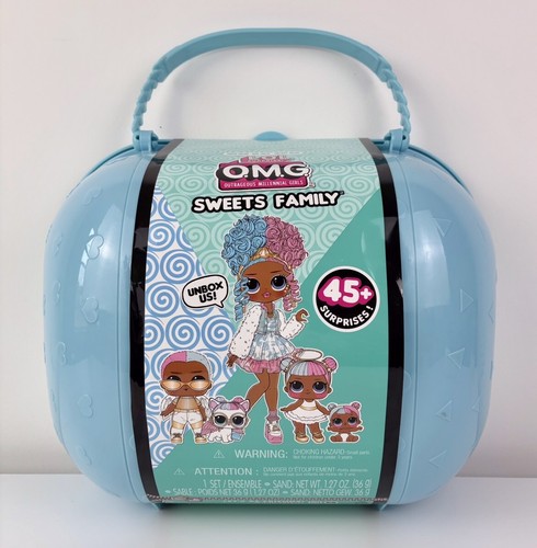 LOL SURPRISE OMG LIMITED EDITION SWEETS FAMILY DOLL WITH 45+ SURPRISES ...