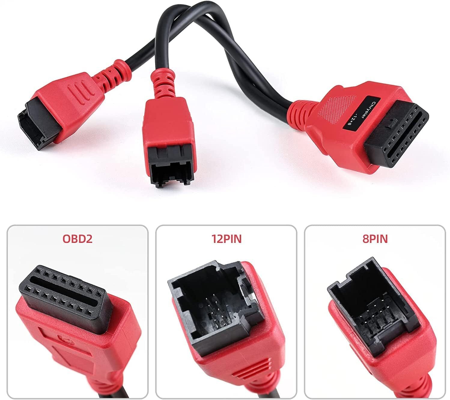 Foxwell OBD2 Cable Adaptor for Chrysler / Dodge 12+8 Programming Cable ...