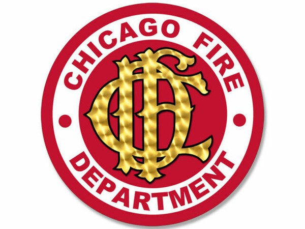 4x4 Inch Round Chicago Fire Department Seal Sticker - Logo Firefighter ...