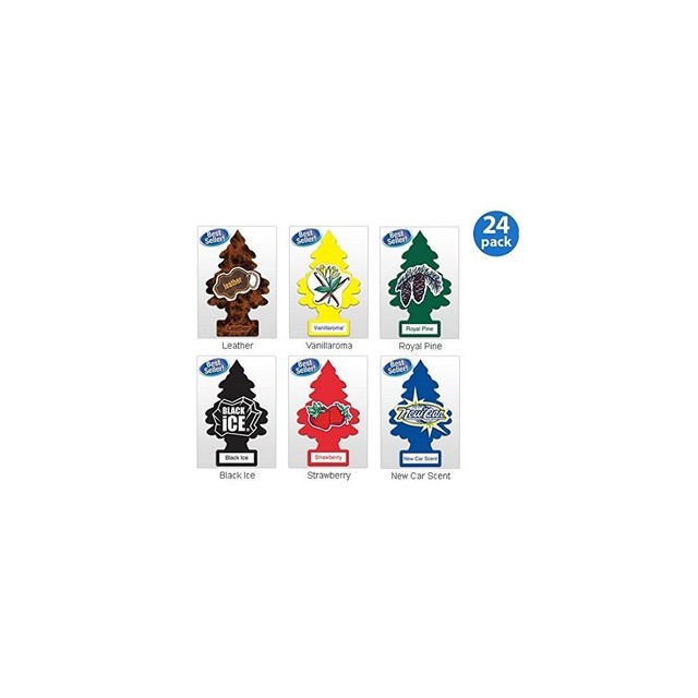 Little Trees Assorted Air Freshener Classic Scents (24 Pack) for sale ...