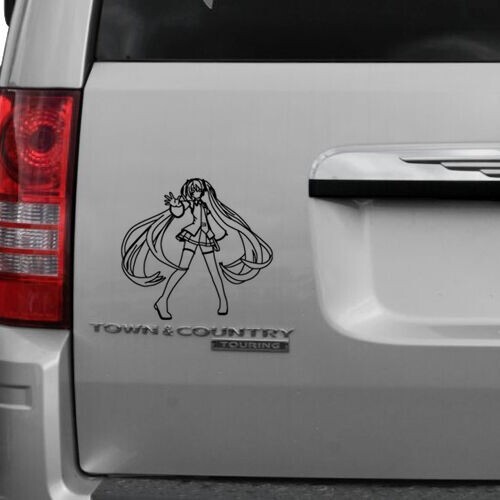 Hatsune Miku Decal Sticker for Macbook Air/Pro Laptop Car Window SUV ...