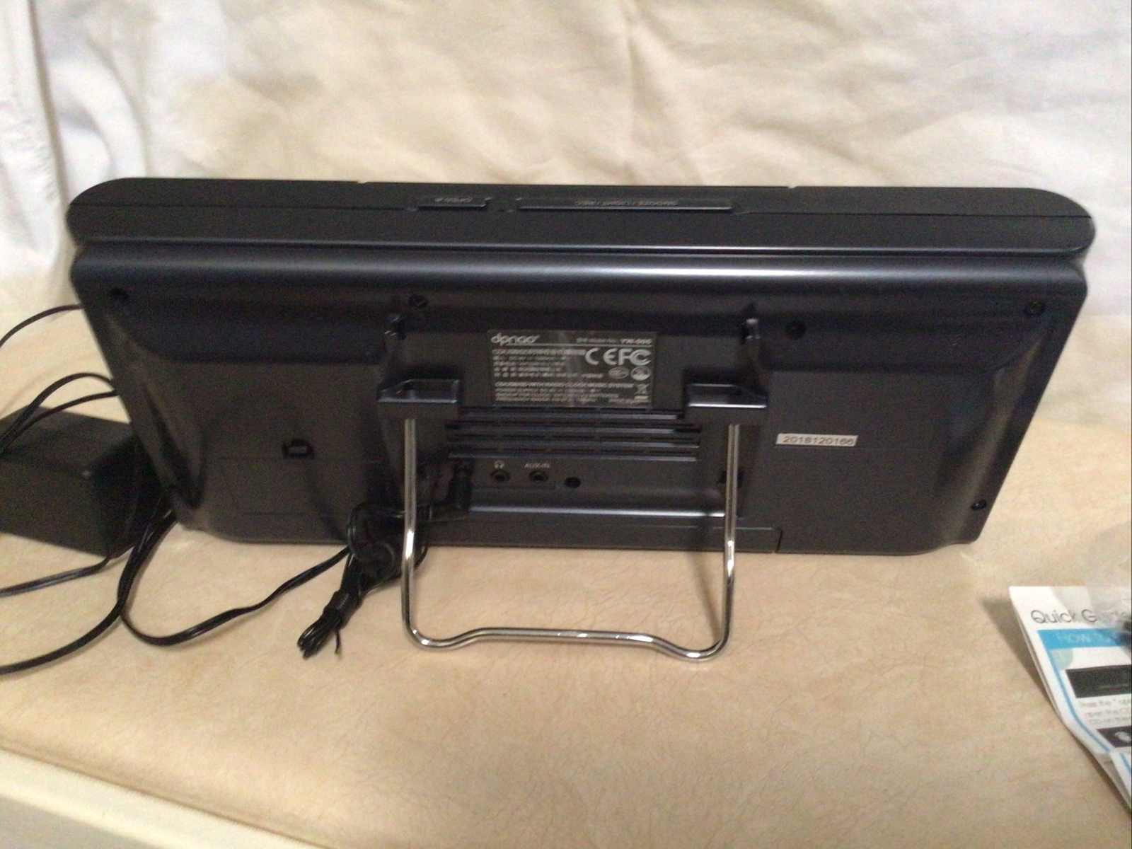 Dpnao Radio Music System Clock Radio CD/USB/SD/MP3 YW-006 w/ remote ...