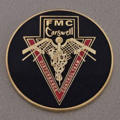 Federal Bureau of Prisons FMC Carswell, TX, DCT Challenge Coin | eBay