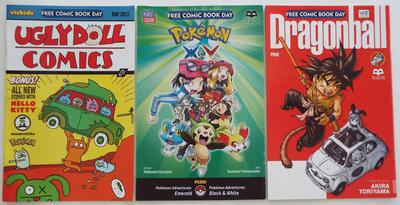 3 Bandes Dessinées FCBD DRAGONBALL POKEMON UGLYDOLL BANDES DESSINÉES | eBay