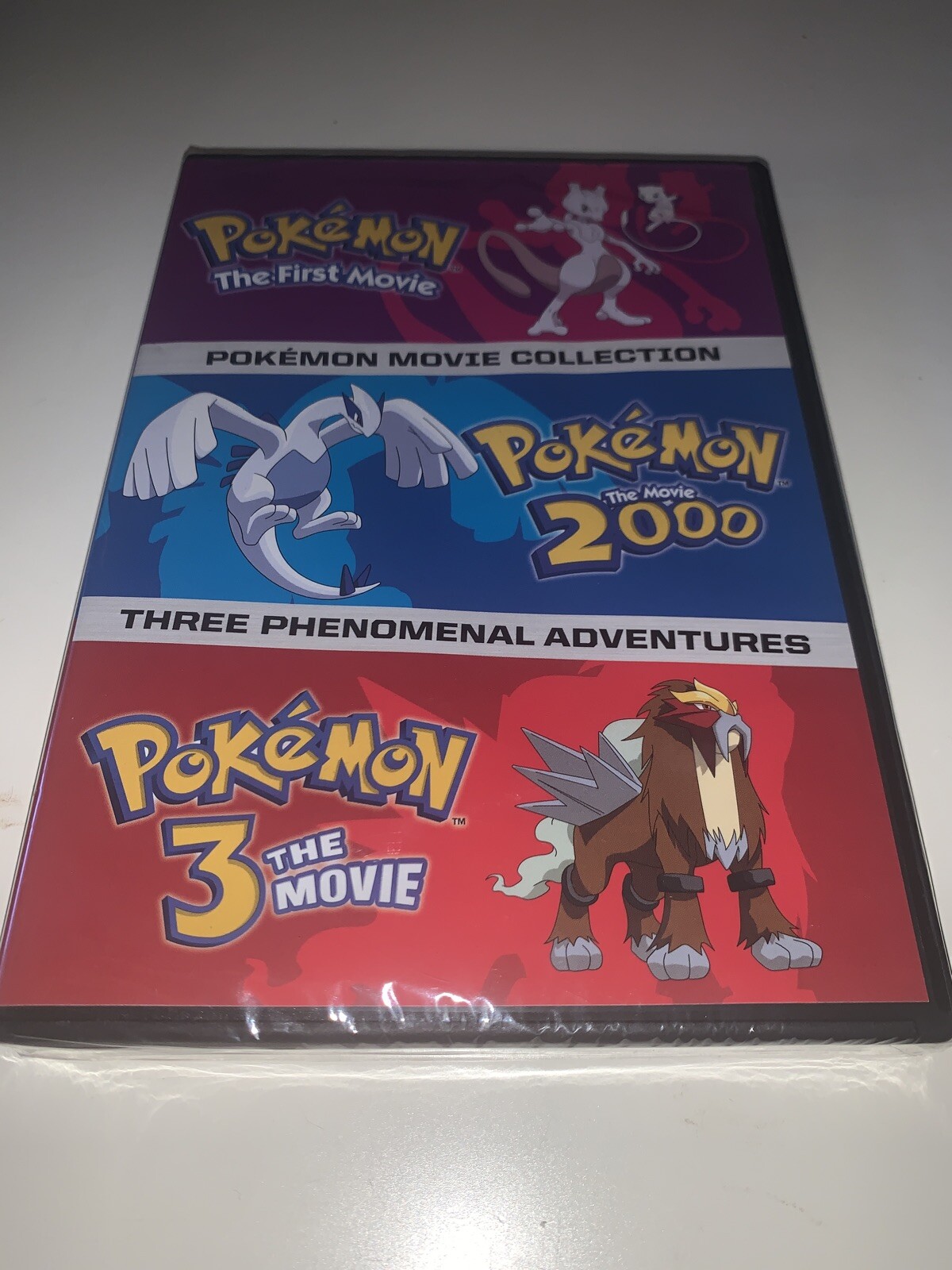 Pokemon Movie Collection 1-3 (DVD) Brand NEW Unopened Rare 3 Movies ...