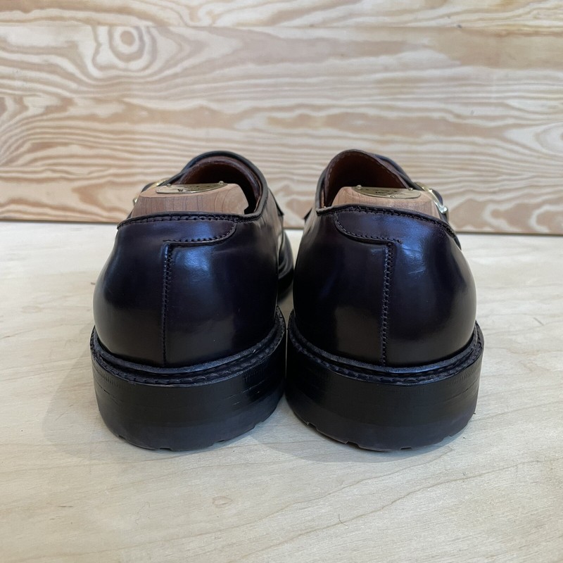 Alden D1424C Color 8 Shell Cordovan Monk Strap | Alden Model Project