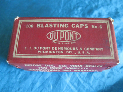 Boxes - Dupont Explosives