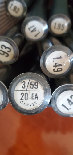 Vintage Lot 32 Garvey Price Marking Stamps 1950's LOOK at those prices ...