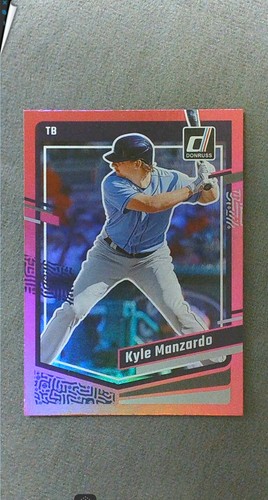 2023 Donruss Pink Holo #147 Kyle Manzardo Rays | eBay