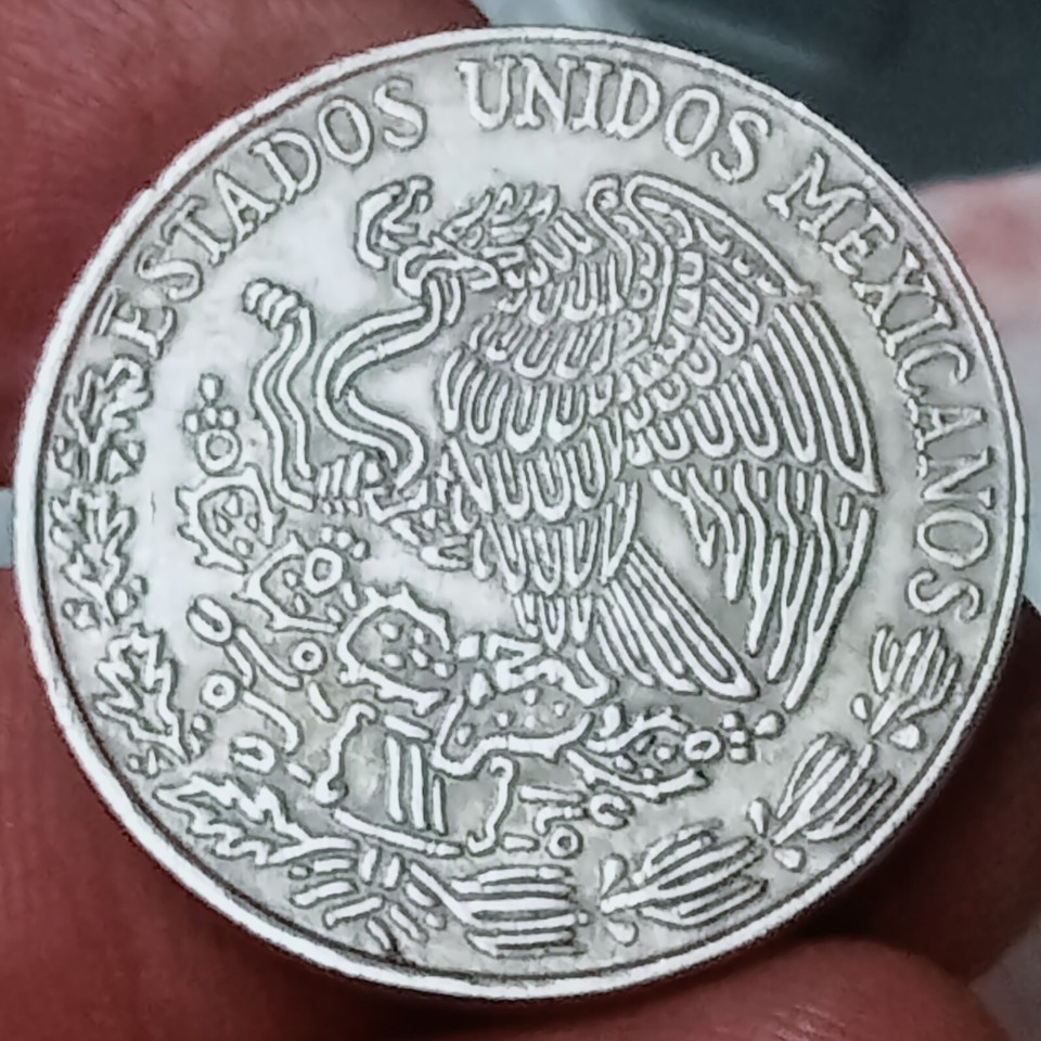 1976 CINCO PESOS MEXICO...SELDOM..RARE | eBay