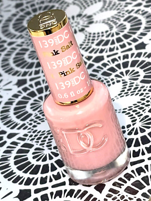 DND Nail Lacquer Polish 139 DC PINK SALT Neutral Blush Pink *LOWEST ...