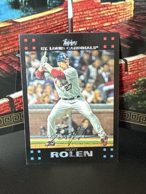 2007 Topps Red Back #85 Scott Rolen card | eBay