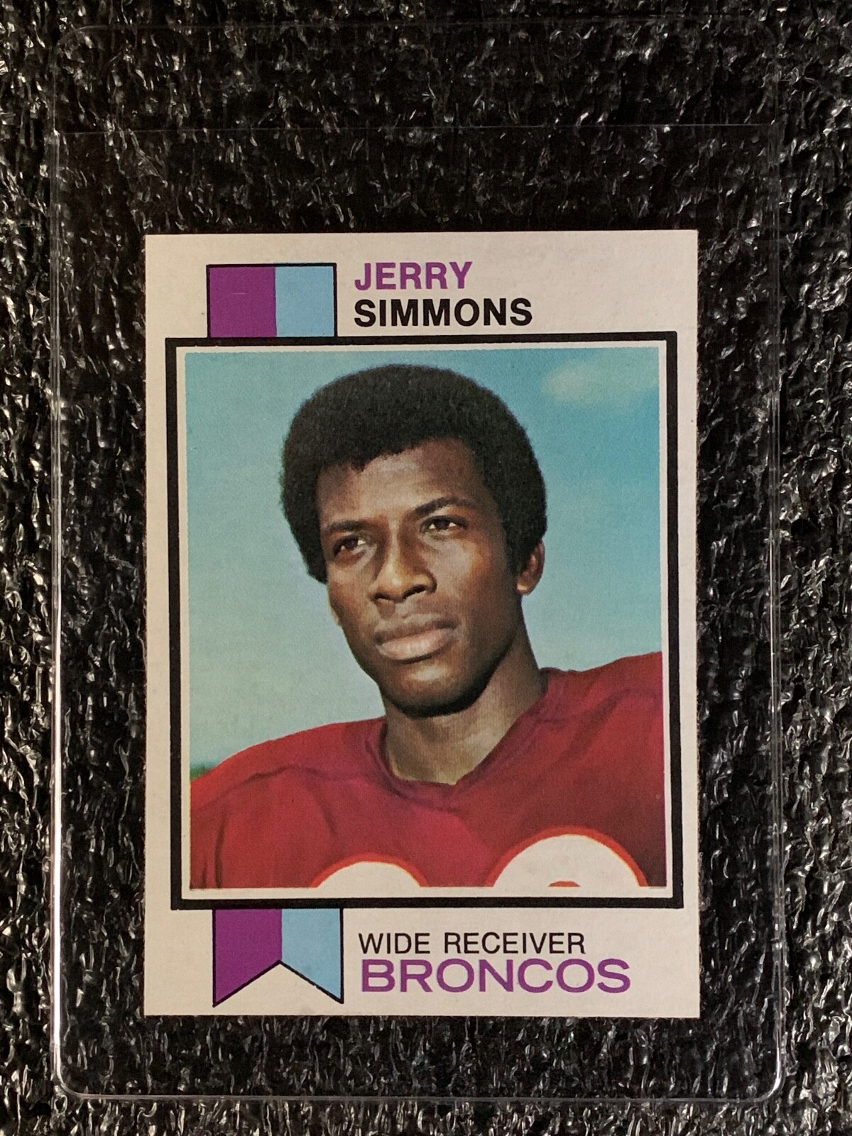 1973 Topps Football #484 Jerry Simmons EX/MT | eBay