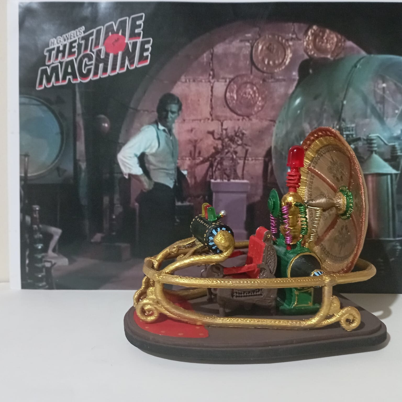 H.G. Wells' time machine 1/18 scale Economic regular model | eBay