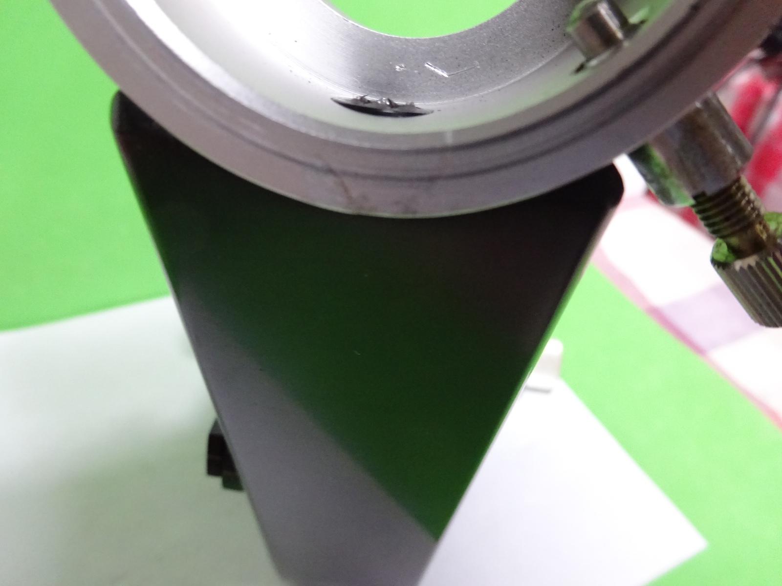 MICROSCOPE PART WILD HEERBRUGG SWISS M-12 LIMB STAGE MICROMETER AS IS ...