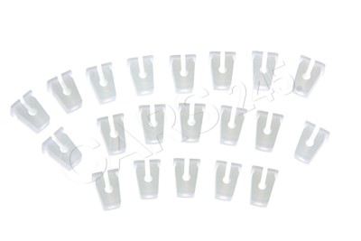 Genuine BMW Bumper Guide ST 4.8 White Expanding Nuts 20 Pcs 63121374075 ...