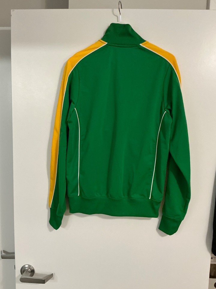 Oregon Ducks Track Jacket - Nike Size Medium - Green and Yellow | eBay