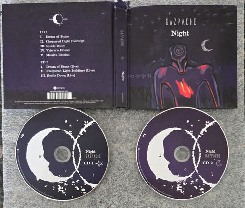 GAZPACHO Night CD Digibook - Prog Art Rock Chroma Key Airbag Green ...