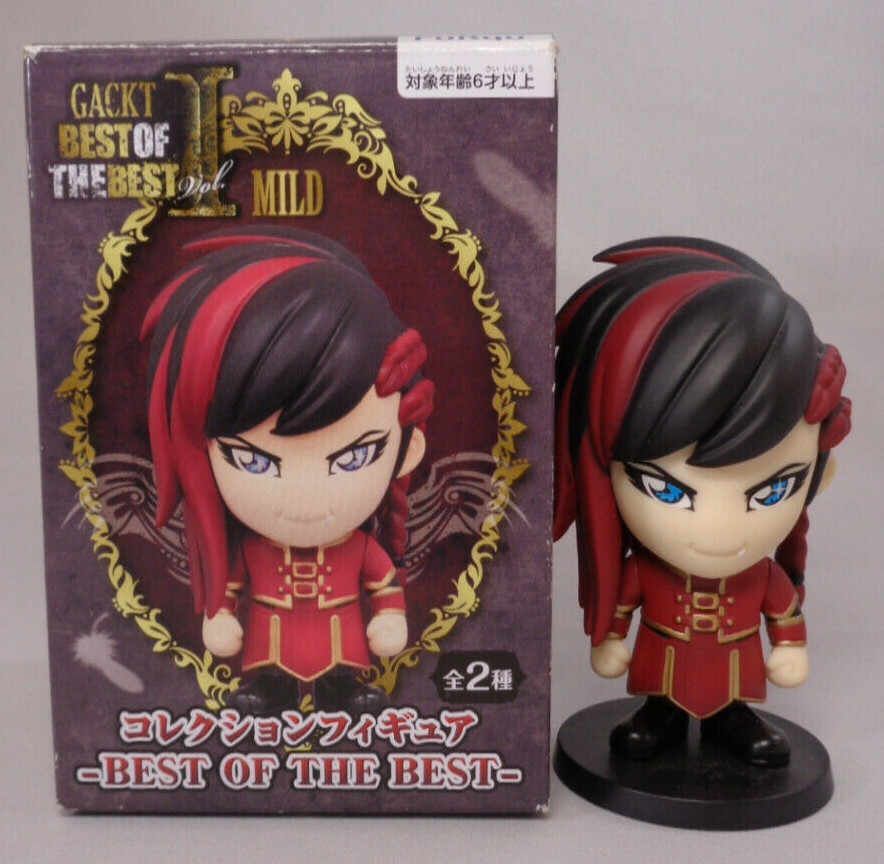 GACKT Collection Figure BEST OF THE BEST Vol 1 Red Japanese Visual Rock ...