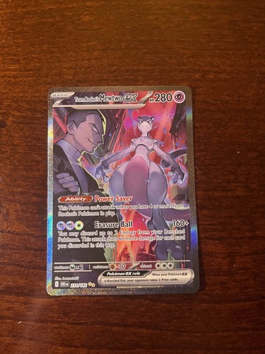 Team Rocket's Mewtwo ex SIR – 231/182 - Destined Rivals – English – NM ...