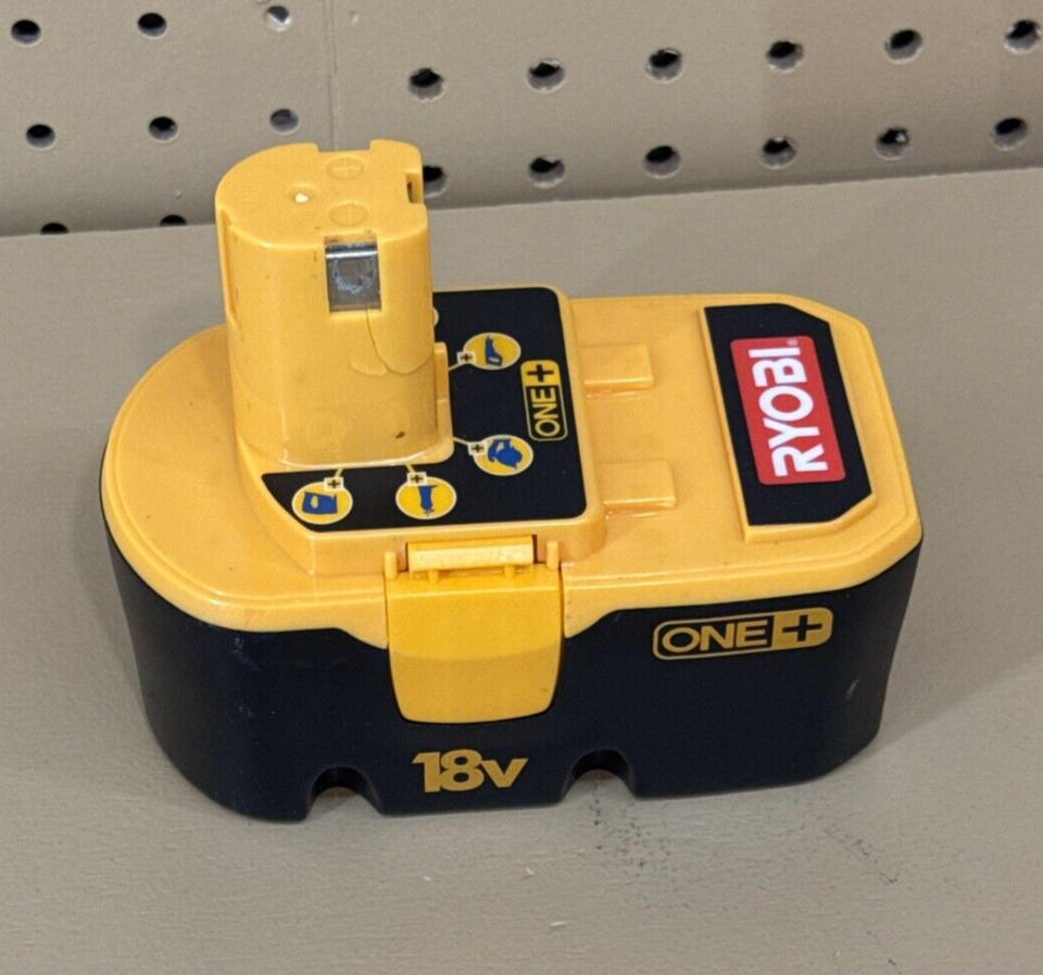 Original OEM Ryobi 18V P100 NiCad Battery Working Genuine | eBay