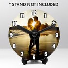 Personalised Custom CD Wall Clock Own Image Photo Design Picture ...