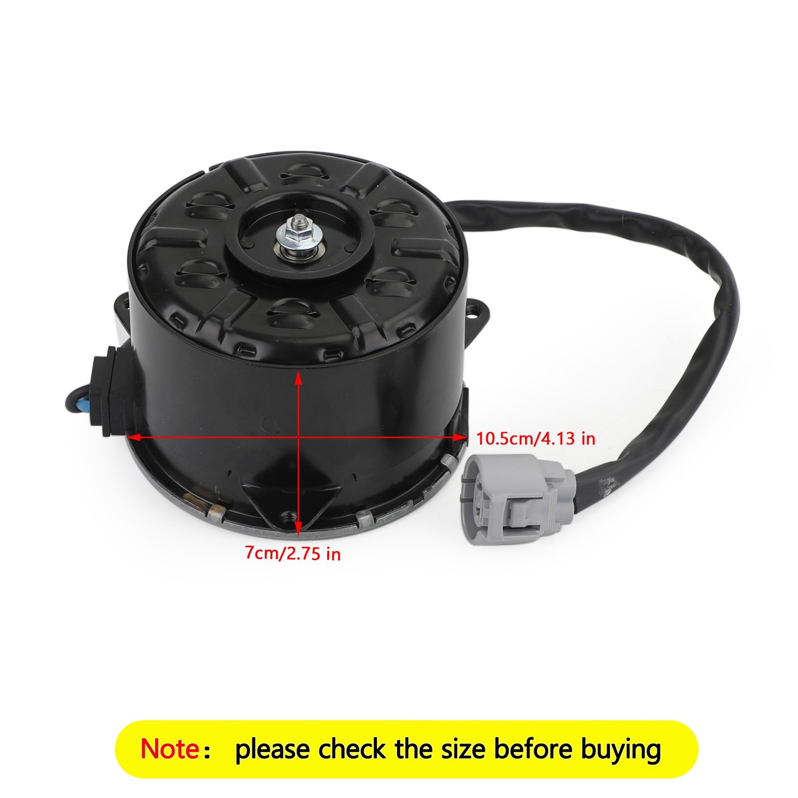 Cooling Fan Motor Fit Lexus RX35 RX400H RX450H Passenger Side 16363 ...