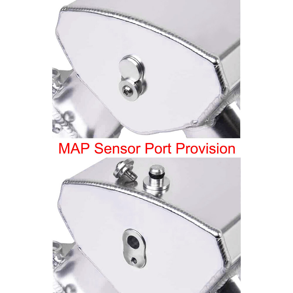 102mm LS1 LS2 LS6 LS Sheet Metal Intake Manifold with Throttle Body TPS ...