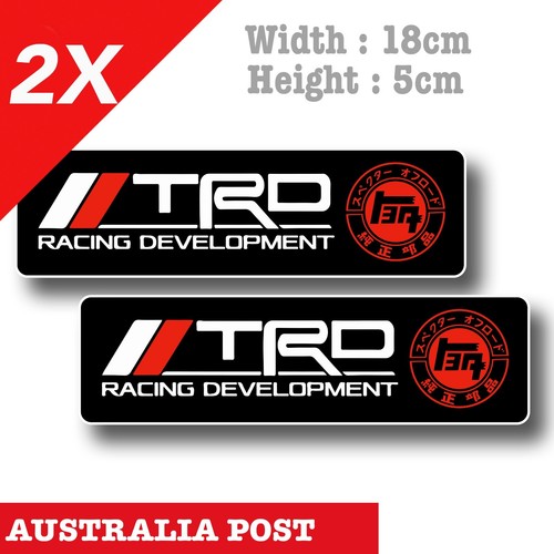 TOYOTA TRD Racing Development Banner Hilux 4X4 OFF ROAD Car Vinyl ...