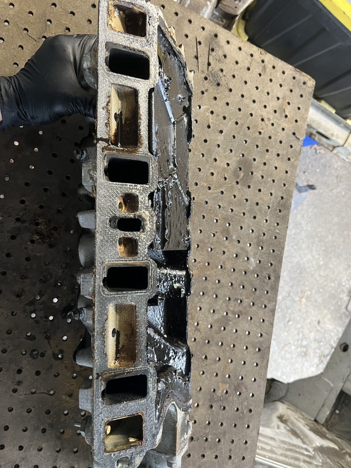 86-1995 Ford Mustang GT40 Upper + Lower Intake Manifold Cobra 5.0 302 ...