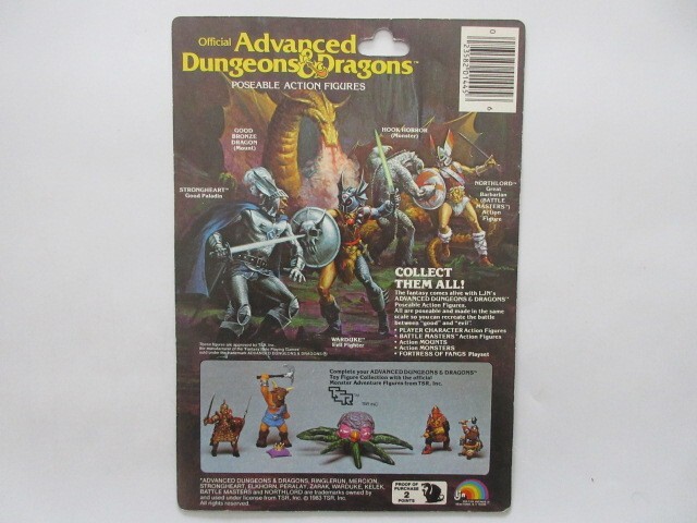 Ljn Official Advanced Dungeon & Dragons Strongheart CARD ONLY | eBay