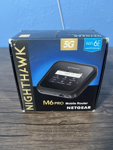 NETGEAR Nighthawk M6 Pro MR6500 AT&T Unlocked 5G Wi-Fi Router - Black ...