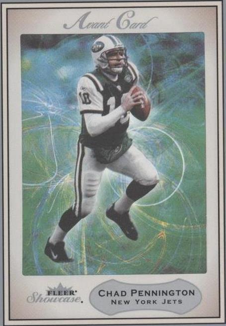 2003 Fleer Showcase - Avant Card Chad Pennington #96 /350 for sale ...