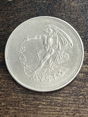 Magician Mysto Magic Dancing Devil Globe Medal Token Coin TN137* | eBay