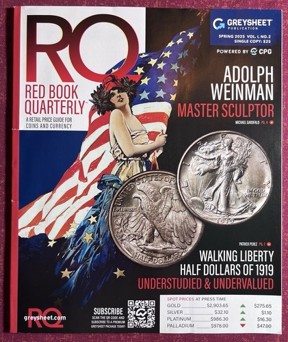RED BOOK QUARTERLY COIN PRICE GUIDE - SPRING 2025 - GREYSHEET ...