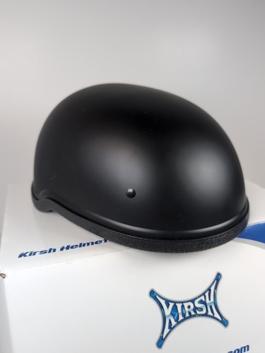 Kirsh DOT Certified Half Shell Motorcycle Helmet Medium Matte Black New ...