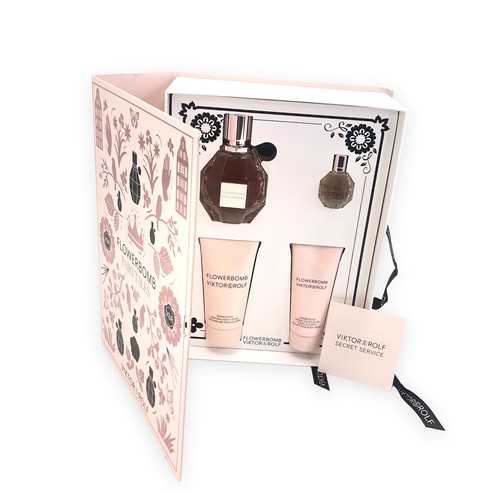 Viktor & Rolf Flowerbomb Fairy Tales 4pc Set - EDP, Body Lotion & Cream ...