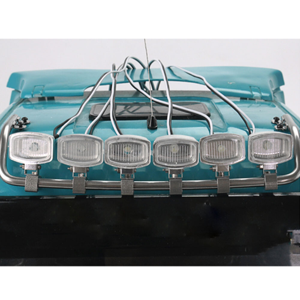 Car Roof Spotlight LED Lamp DIY for TAMIYA TGX26.540 MAN 1/14 RC ...