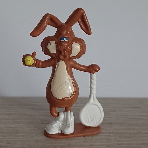 Figurine Publicitaire Nestlé 1992 Nesquik Lapin Quicky tennis - 5 cm | eBay