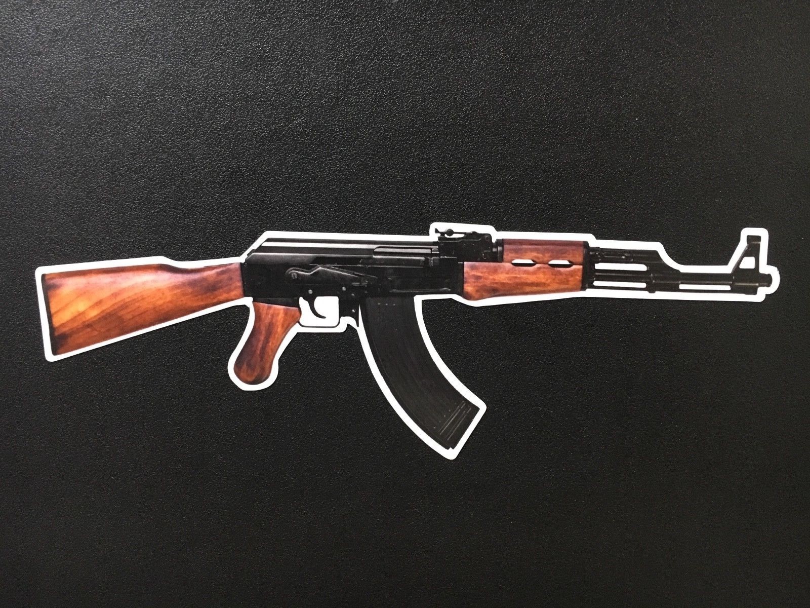 AK-47 Kalashnikov Vinyl Decal Window Car Gun Rights Sticker Assault AK ...
