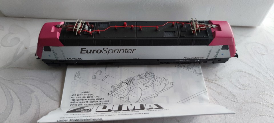 *Lima Spur H0 *208412 * Elektrolok *EuroSprinter * BR 127 001-6 * TOP ...