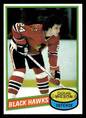 1980-81 Topps Doug Wilson (HOF) #12 - Chicago Blackhawks | eBay