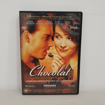 Chocolat (DVD, 2001) Johnny Depp Region 4 Brand new | eBay