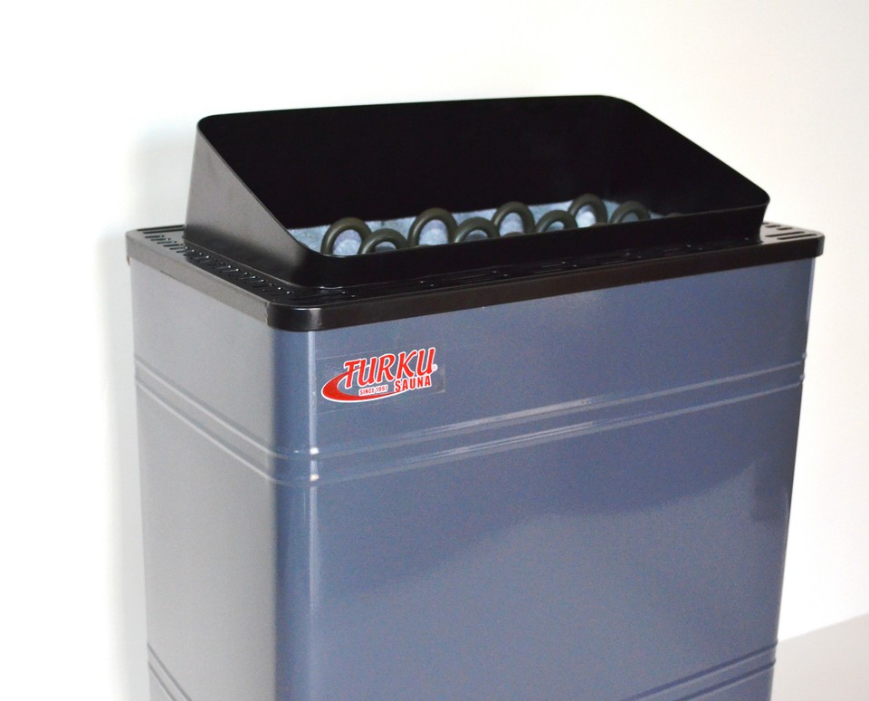 9KW TURKU FIRMER STRUCTURE WET & DRY SAUNA SPA HEATER STOVE BUILT-IN ...